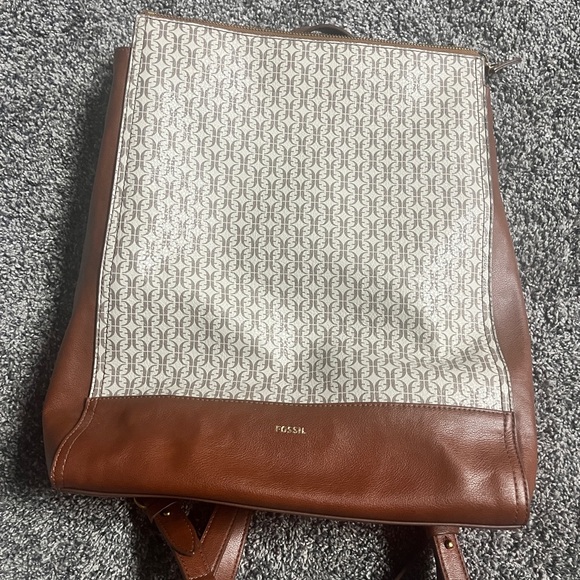 Fossil | Bags | Fossil Backpack Purse | Poshmark